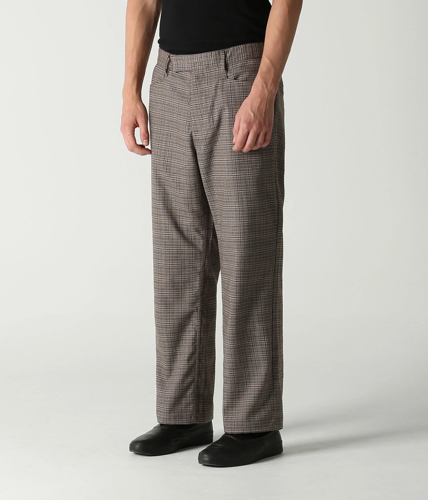 AG SLACK // BROWN GREY PLAID – FORMER MERCHANDISE | JAPAN OFFICIAL SITE