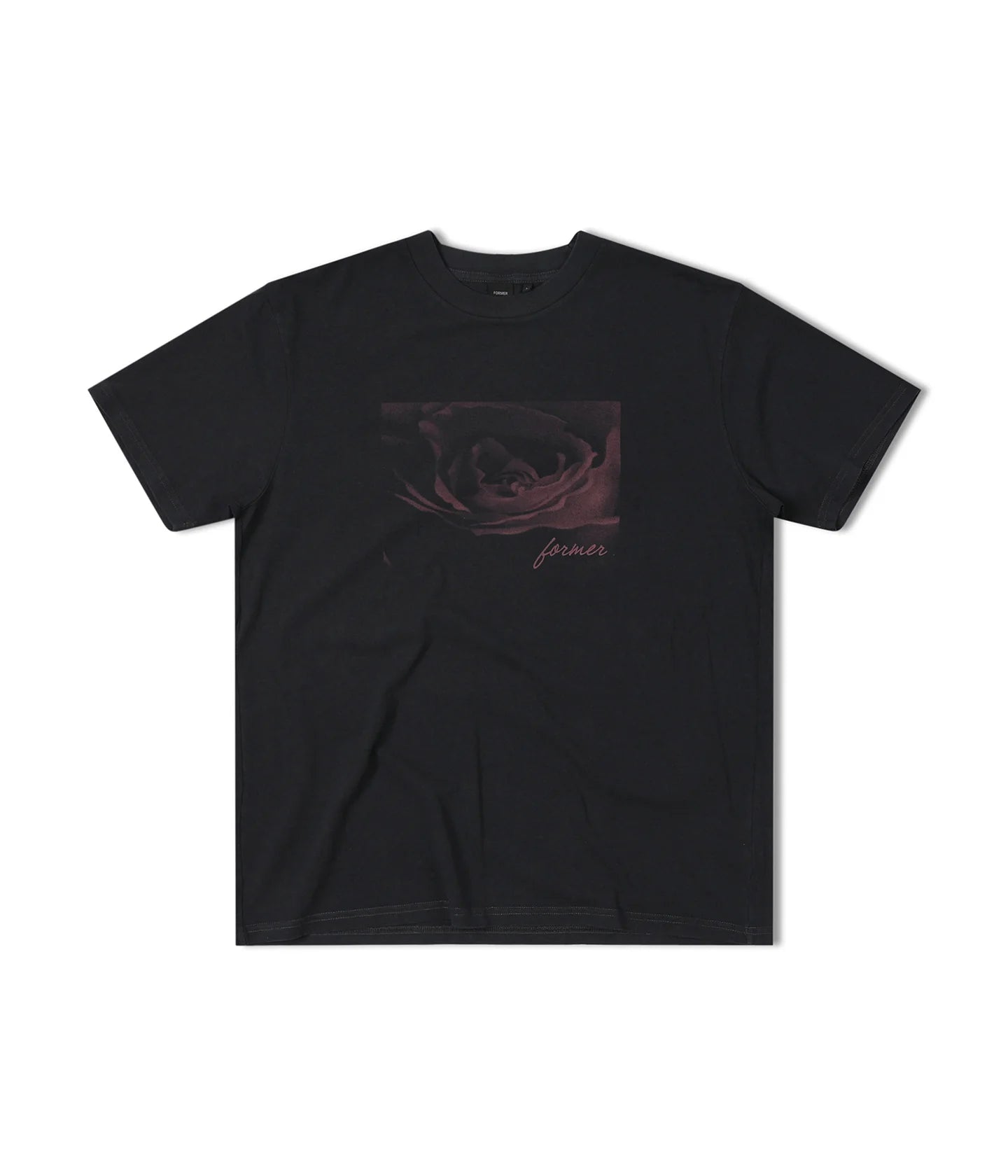 BLOOM T-SHIRT // WASHED BLACK – FORMER MERCHANDISE | JAPAN OFFICIAL SITE