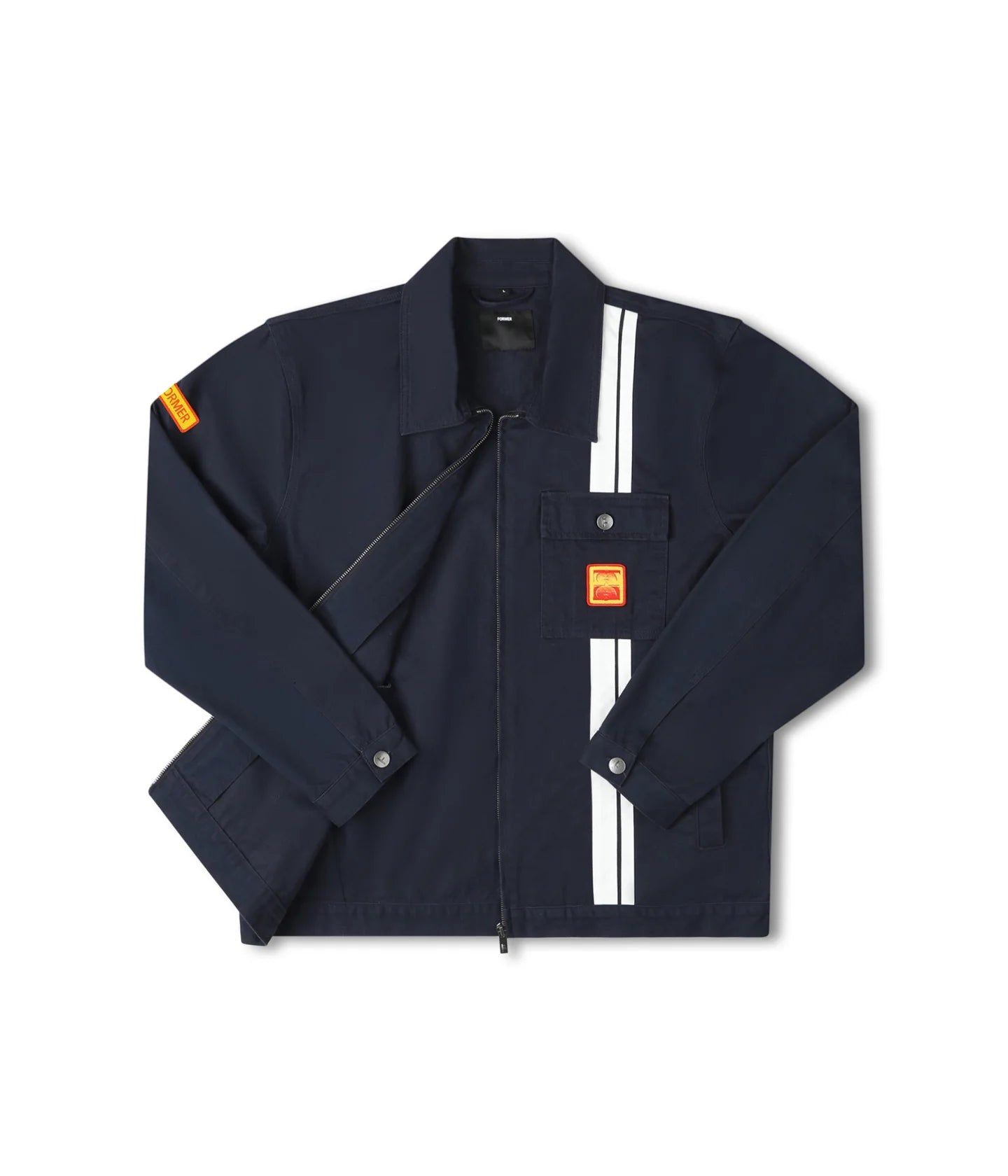 BURN OUT JACKET // NAVY – FORMER MERCHANDISE | JAPAN OFFICIAL SITE