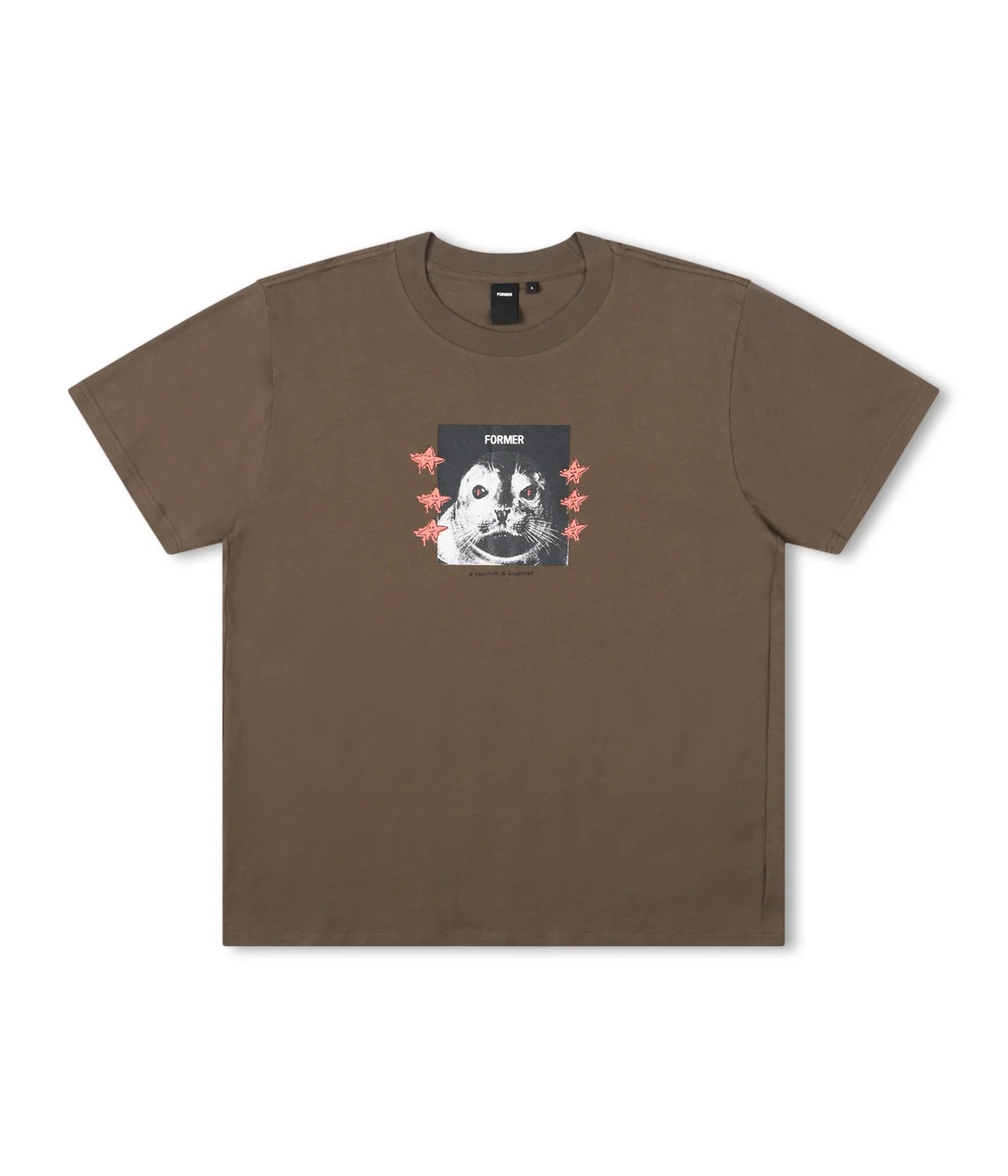 PUP STAR T-SHIRT // PECAN – FORMER MERCHANDISE | JAPAN OFFICIAL SITE