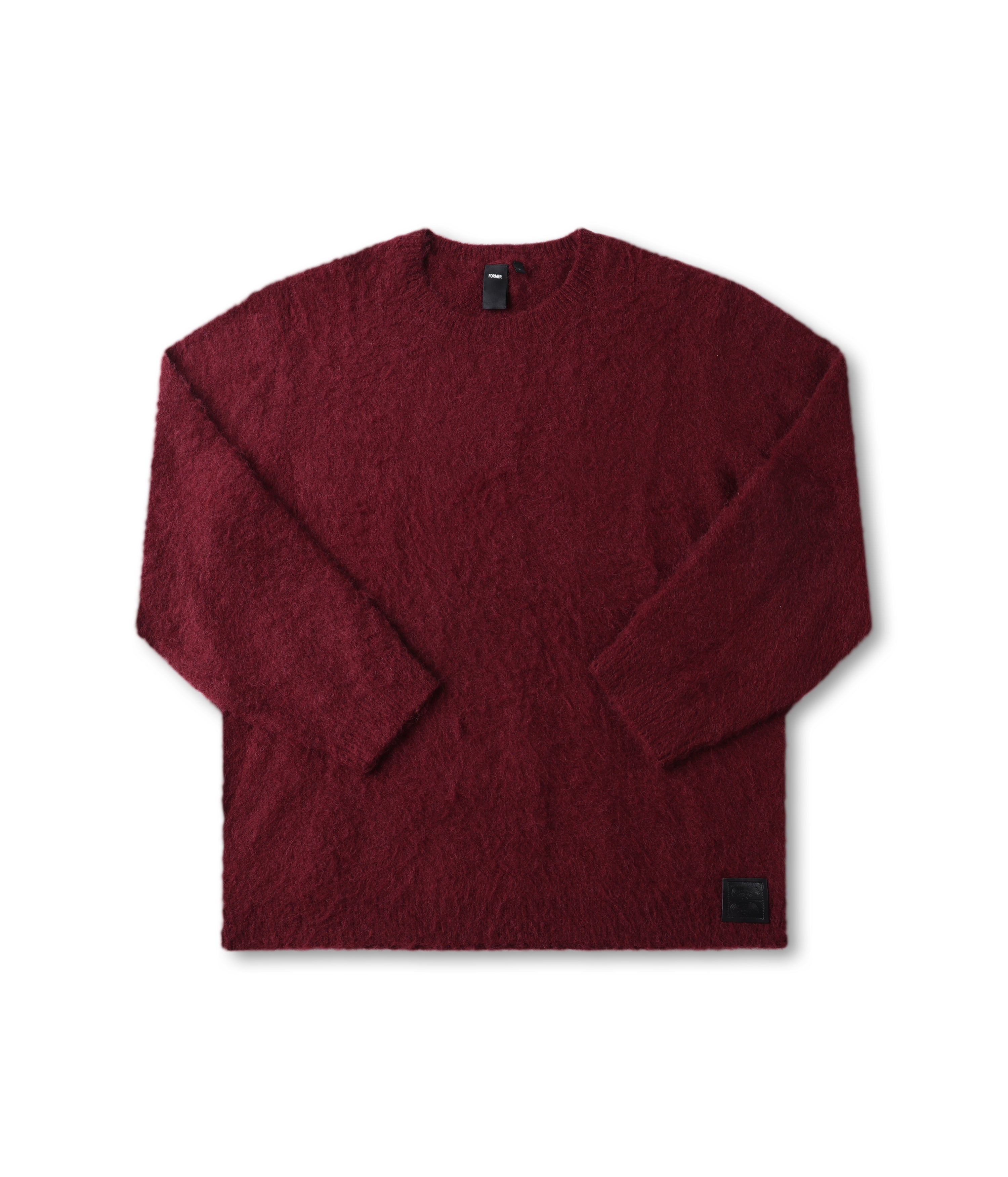 CRUX KNIT CREW // CRIMSON – FORMER MERCHANDISE | JAPAN OFFICIAL SITE